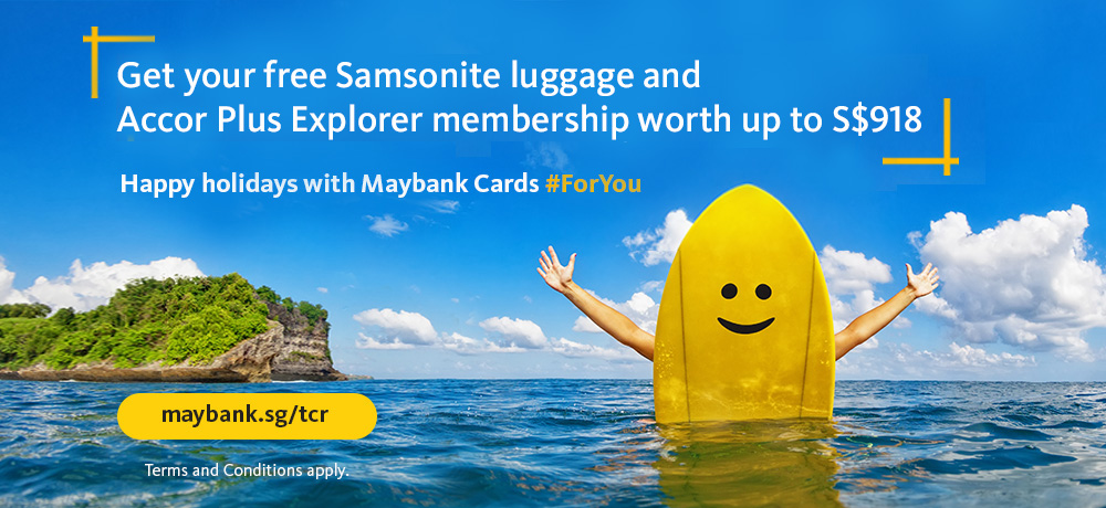 Explore a world of flavours with up to 50% off with Maybank Cards!