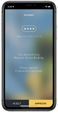 Secure2u Digital Token | Maybank Singapore