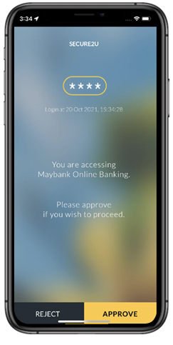 Secure2u Digital Token | Maybank Singapore