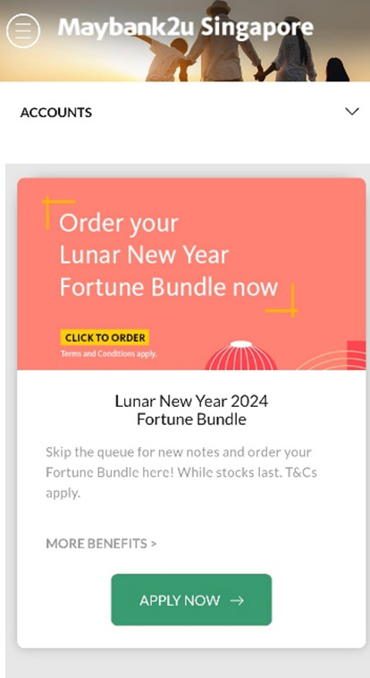 Reserve your Fortune Bundle for Lunar New Year online