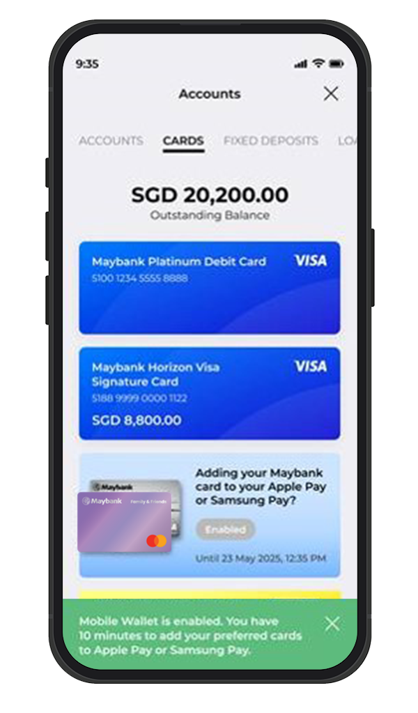 Mobile Wallet | Maybank Singapore